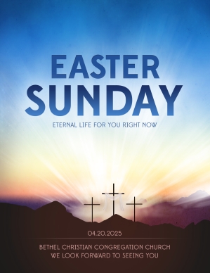 ShareFaith Media » Resurrection Sunday Ministry Flyer – ShareFaith Media