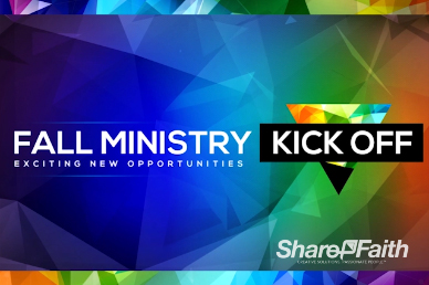 ShareFaith Media » Fall Ministry Kick Off Announcements Video Loop ...