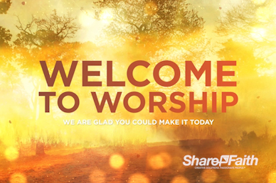ShareFaith Media » Faith and Hope Welcome Motion Loop – ShareFaith Media