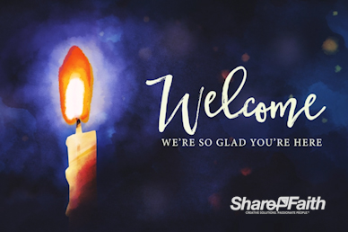 ShareFaith Media » Christmas Eve Candle Worship Background – ShareFaith ...