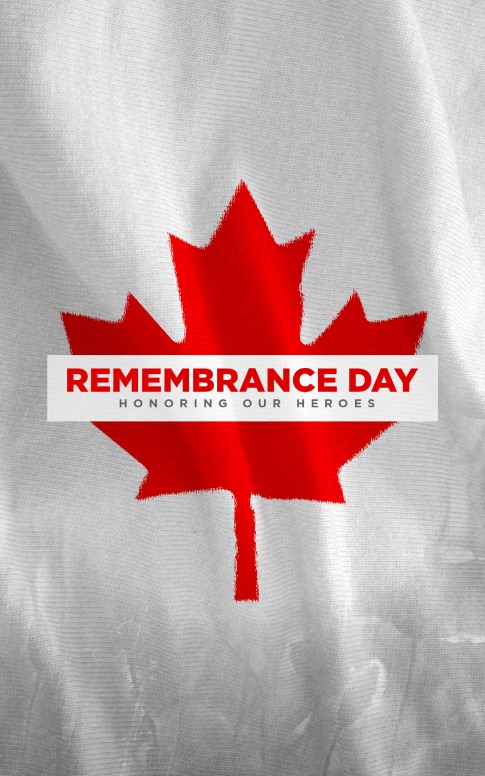 ShareFaith Media » Remembrance Day Canada Flag Church PowerPoint ...