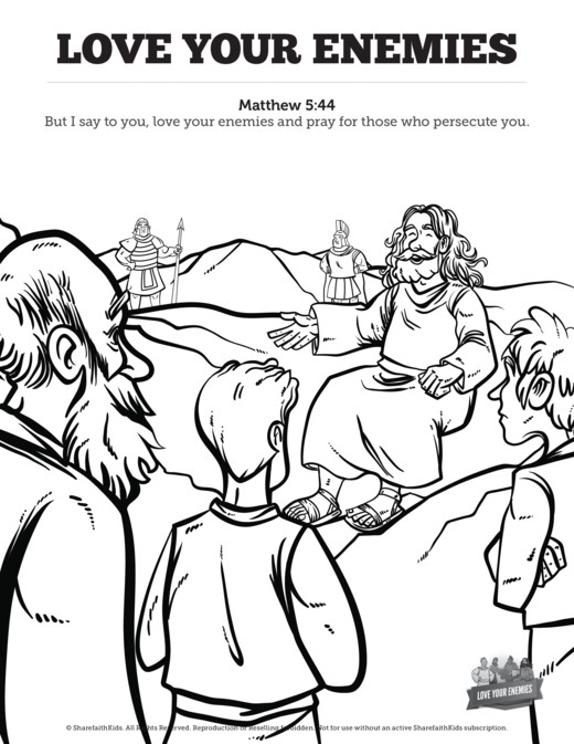 ShareFaith Media » Matthew 5 Love Your Enemies Curriculum – ShareFaith ...