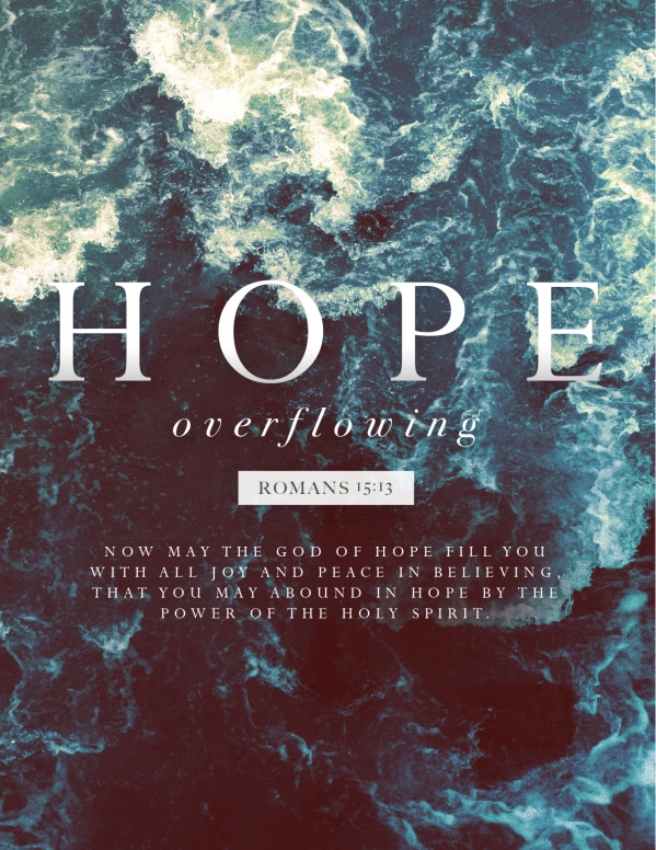 ShareFaith Media » Hope Overflowing Church Flyer Template – ShareFaith ...