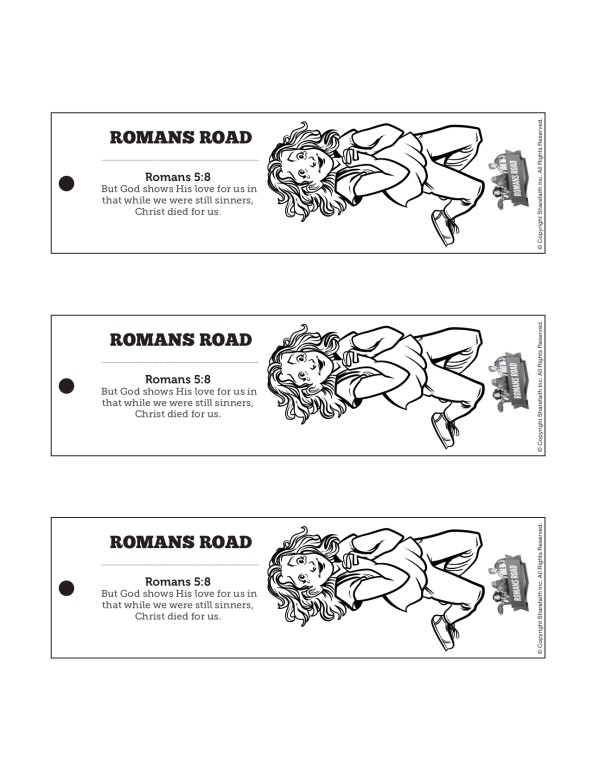 ShareFaith Media » Romans Road Sunday School Coloring Pages ...