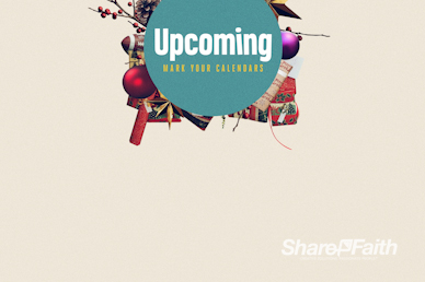 ShareFaith Media » Uncluttered Christmas Church Announcements Motion ...