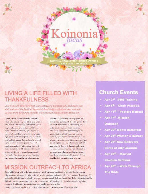 ShareFaith Media » Happy Mother’s Day Thank You Mom Church Newsletter ...