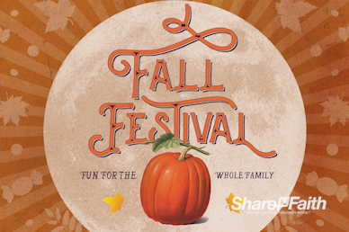 ShareFaith Media » Fall Festival Pumpkin Church Service Bumper Video ...