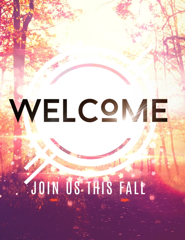 ShareFaith Media » Fall Welcome Church Flyer Template – ShareFaith Media