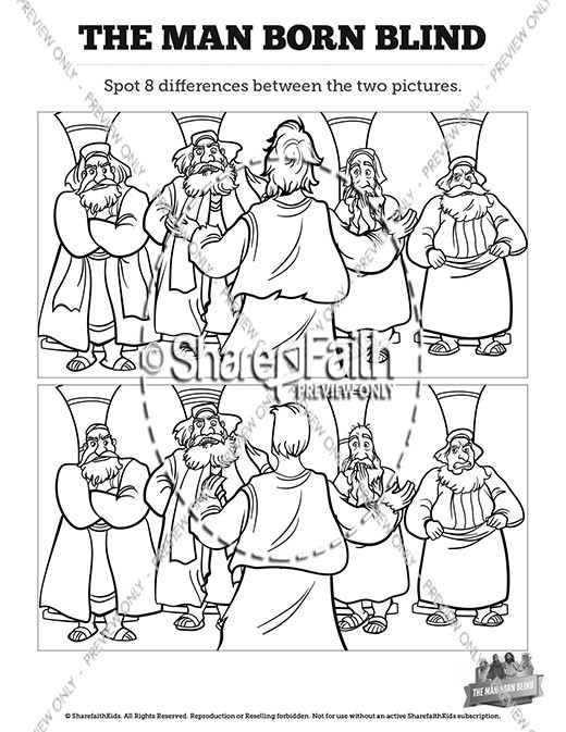 ShareFaith Media » John 9 The Man Born Blind Bible Video for Kids ...