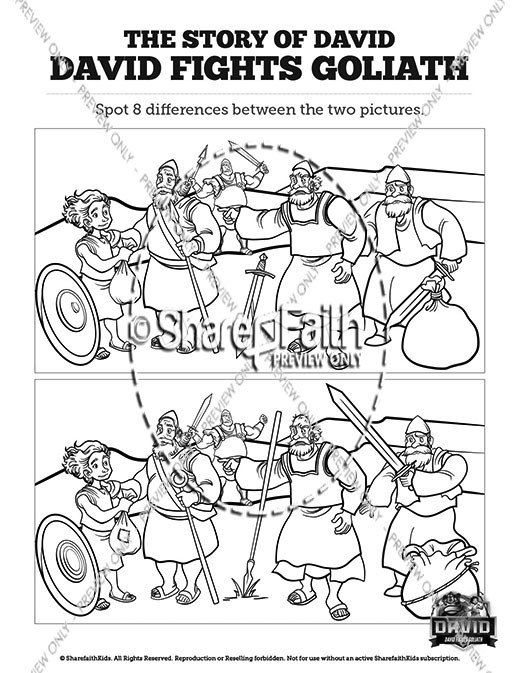 ShareFaith Media » 1 Samuel 17 David Fights Goliath Curriculum ...