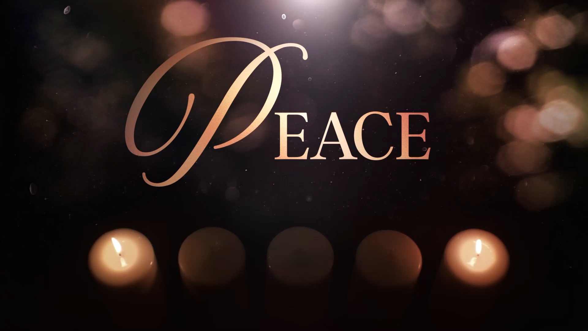 ShareFaith Media » Peace Title 2 Advent Glow Church Motion Graphics ...