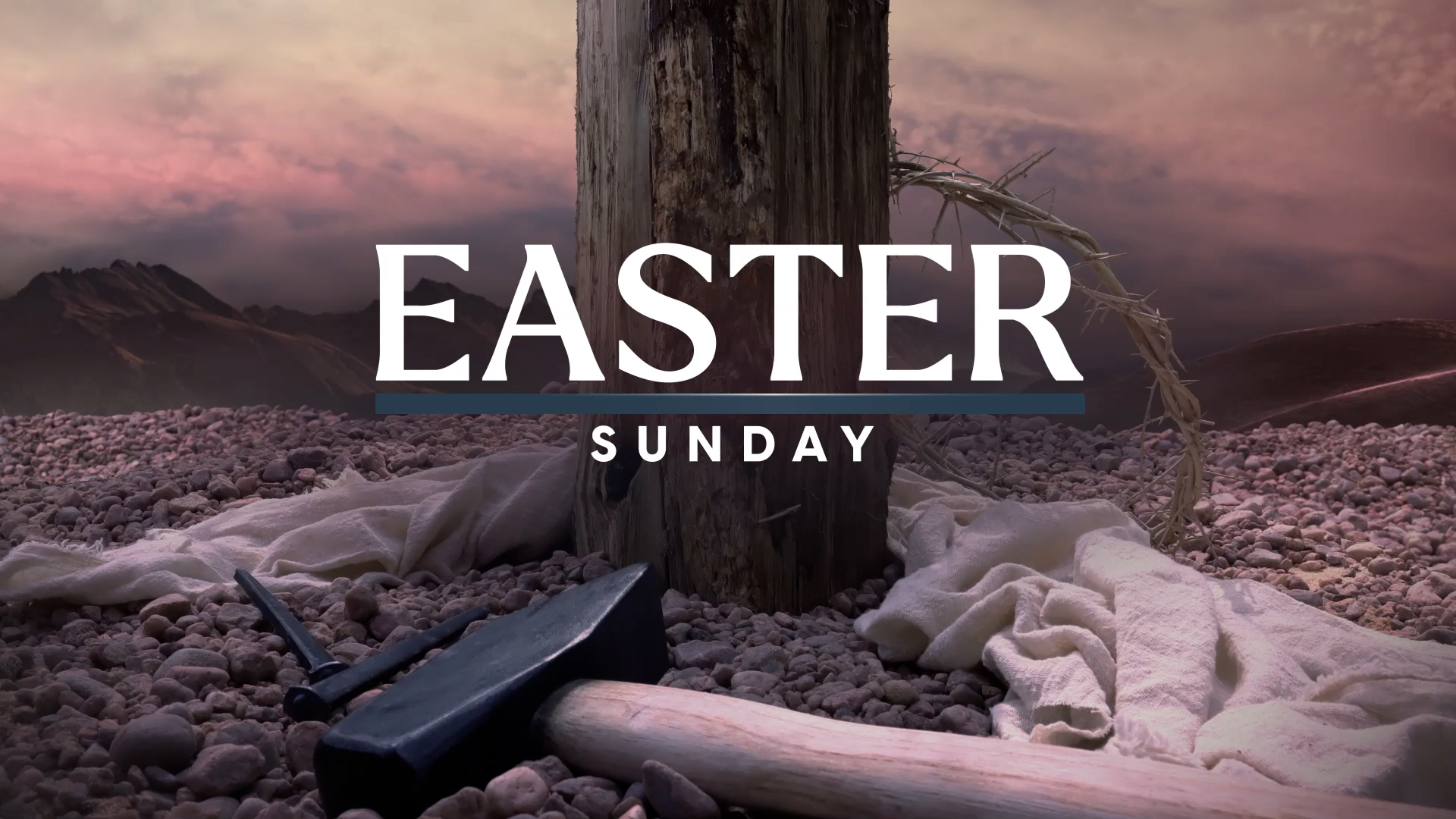 ShareFaith Media » Easter Sunday Calvary Church Motion Graphics Easter ...