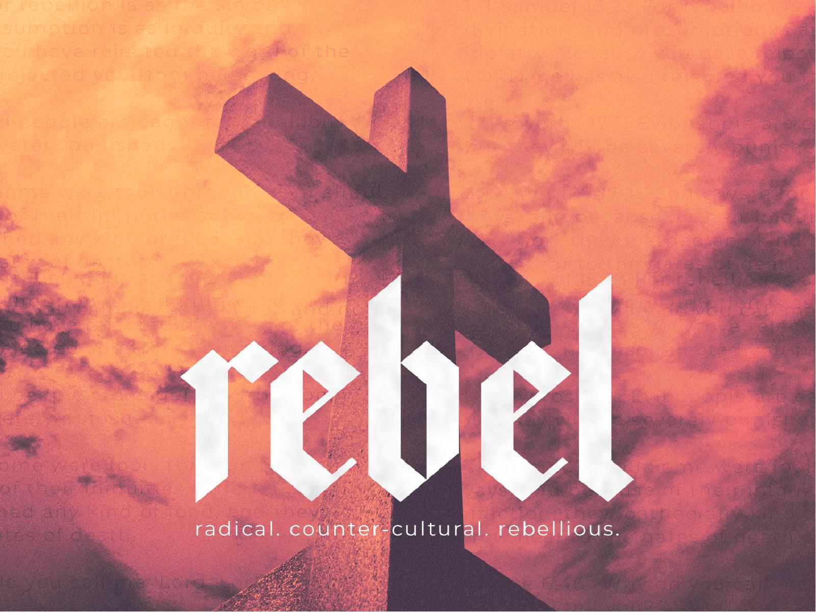 ShareFaith Media » Rebel Cross Church Bifold Bulletin – ShareFaith Media