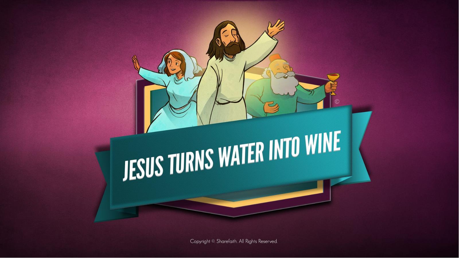 ShareFaith Media » Jesus Turns Water Into Wine Word Search Puzzles ...