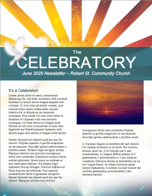 ShareFaith Media » Day of Pentecost Spring Church Newsletter ...