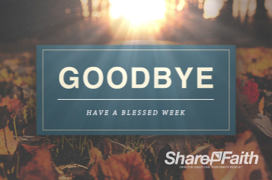 ShareFaith Media » Pastor Appreciation Church Goodbye Video Background ...