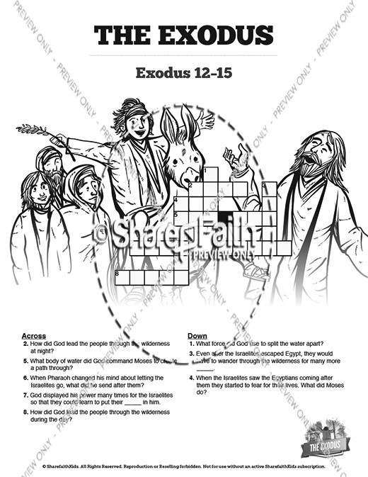 ShareFaith Media » The Exodus Story Kids Bible Lesson – ShareFaith Media