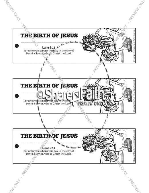 ShareFaith Media » The Birth of Jesus Bible Bookmarks – ShareFaith Media