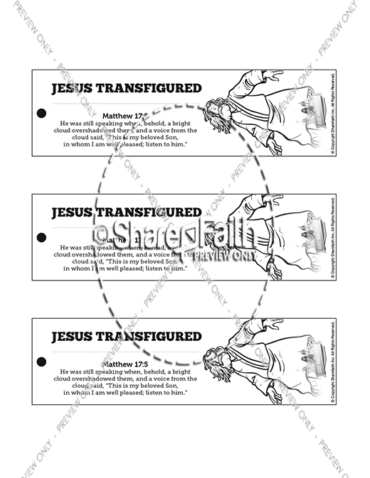 ShareFaith Media » Matthew 17 The Transfiguration Sunday School ...