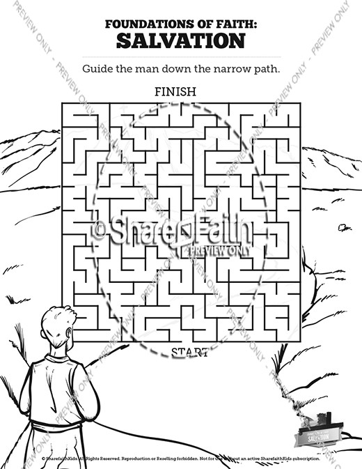 ShareFaith Media » Matthew 7 Plan of Salvation Bible Word Search ...