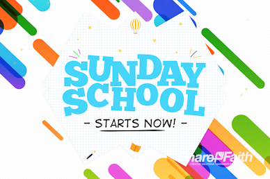 ShareFaith Media » Sunday School Jelly Bean Church Motion Graphic ...