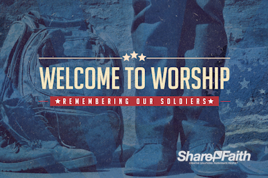 ShareFaith Media » Veterans Day Welcome Motion Graphic – ShareFaith Media