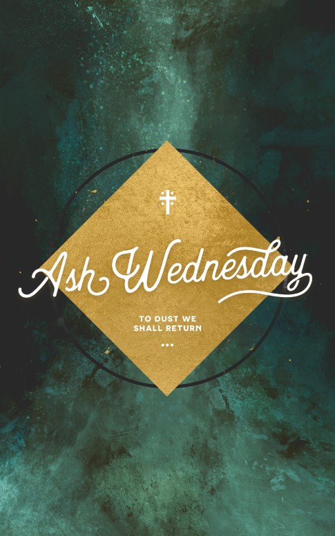 ShareFaith Media » Ash Wednesday Church Service Bulletin Template ...