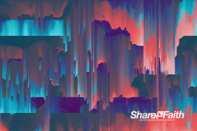 ShareFaith Media » Pixel Bleed Distortion Worship Video Background – ShareFaith Media
