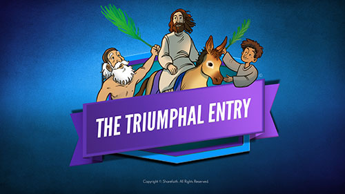 ShareFaith Media » Luke 19 The Triumphal Entry Sunday School Crossword ...