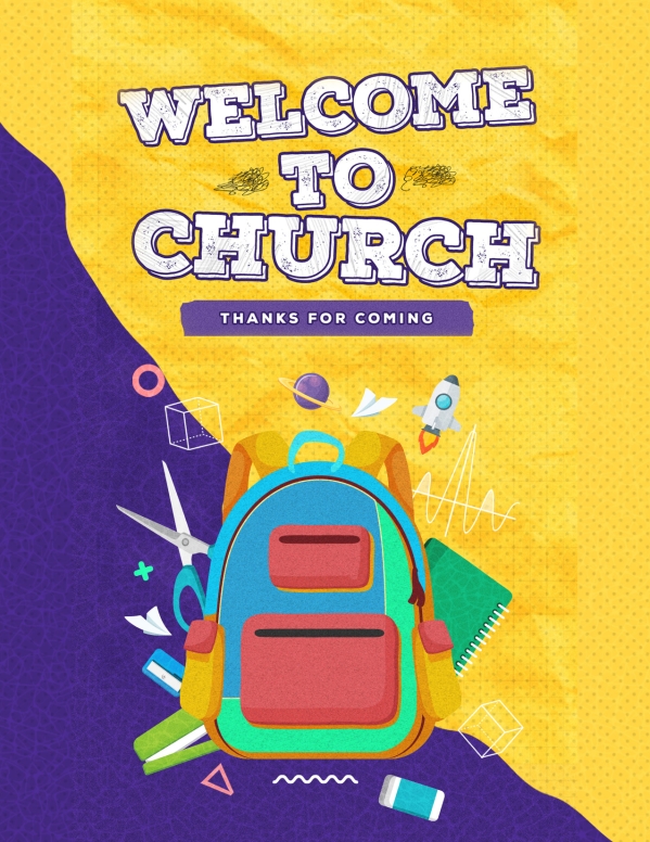 ShareFaith Media » Back To School Yellow Welcome Church Video ...