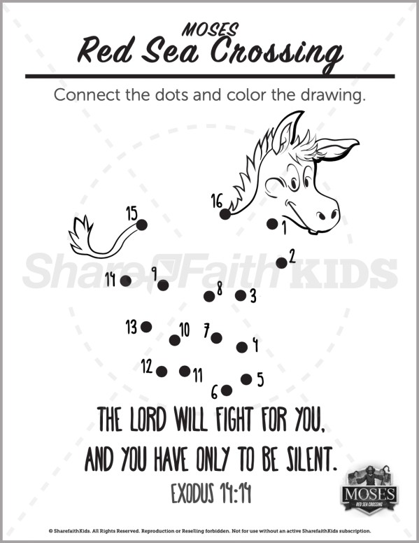 ShareFaith Media » Exodus 12 The Red Sea Crossing Preschool Curriculum ...