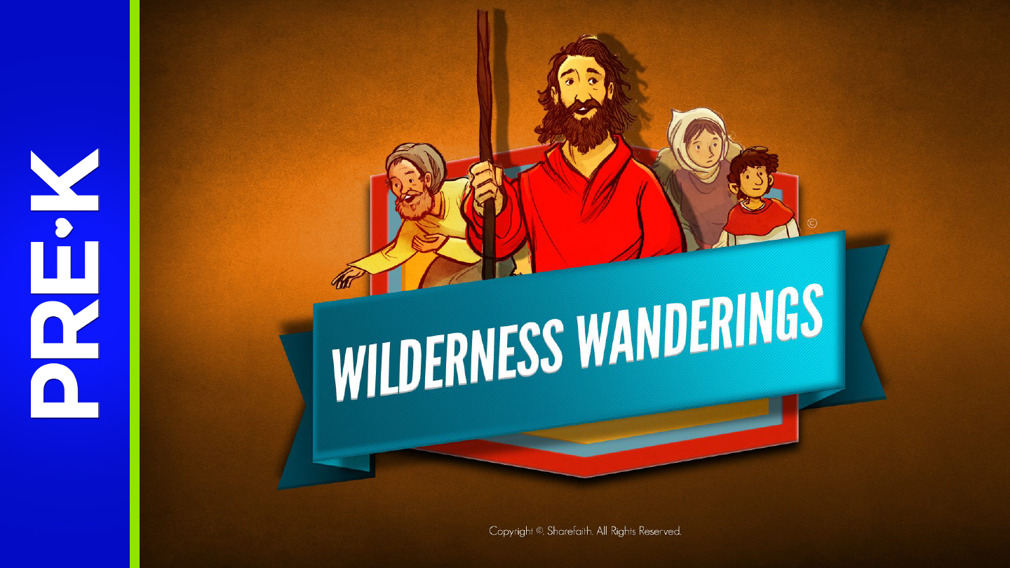 ShareFaith Media » Exodus Wilderness Wanderings Preschool Curriculum ...