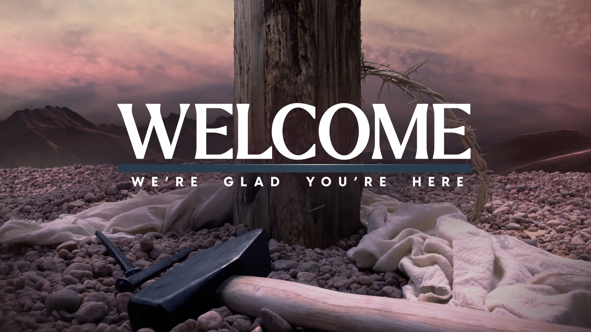 ShareFaith Media » Welcome Calvary Church Motion Graphics Easter ...