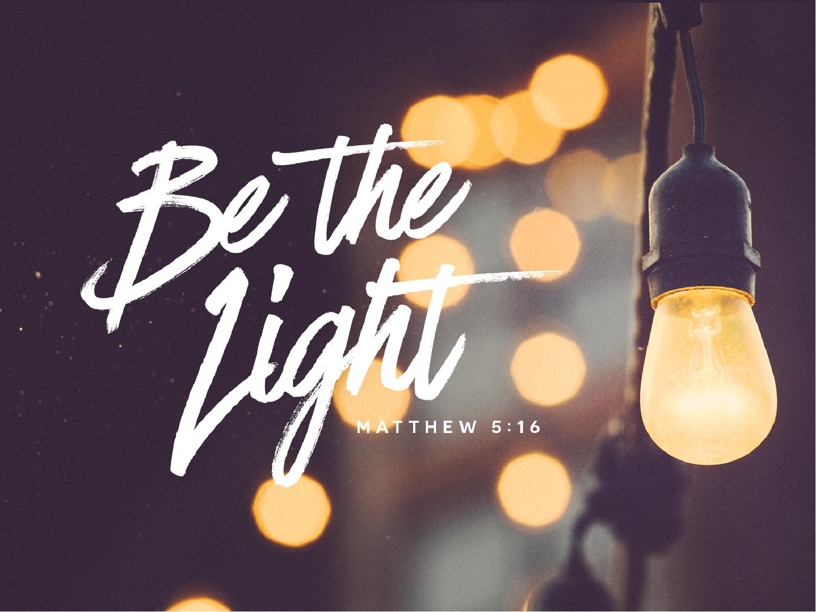 ShareFaith Media » Be The Light Christian PowerPoint – ShareFaith Media