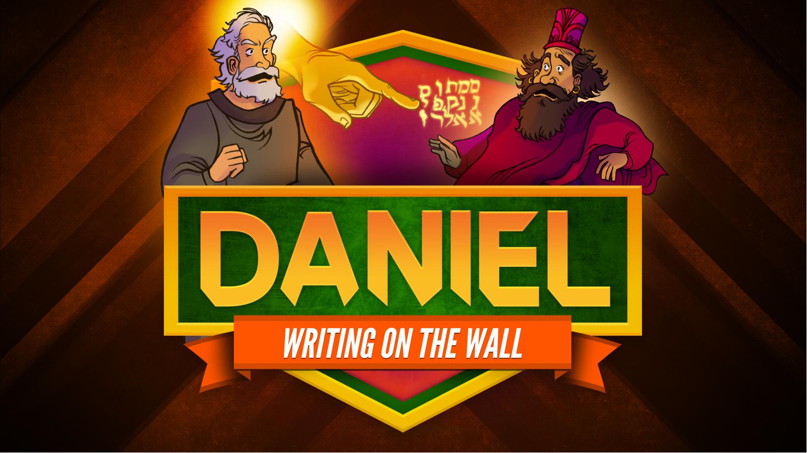 ShareFaith Media » Daniel 5 Writing On The Wall Kids Bible Story ...