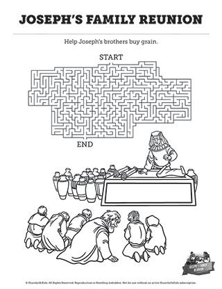 ShareFaith Media » Genesis 42: Joseph’s Family Reunion – Crossword ...