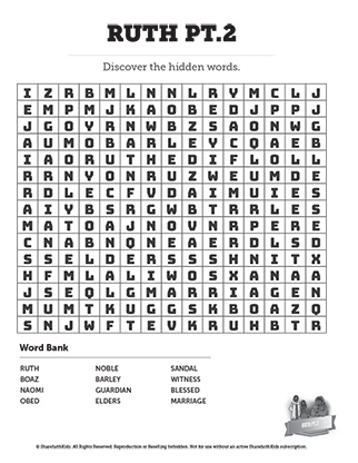 Church Word Search Puzzles | ShareFaith Media